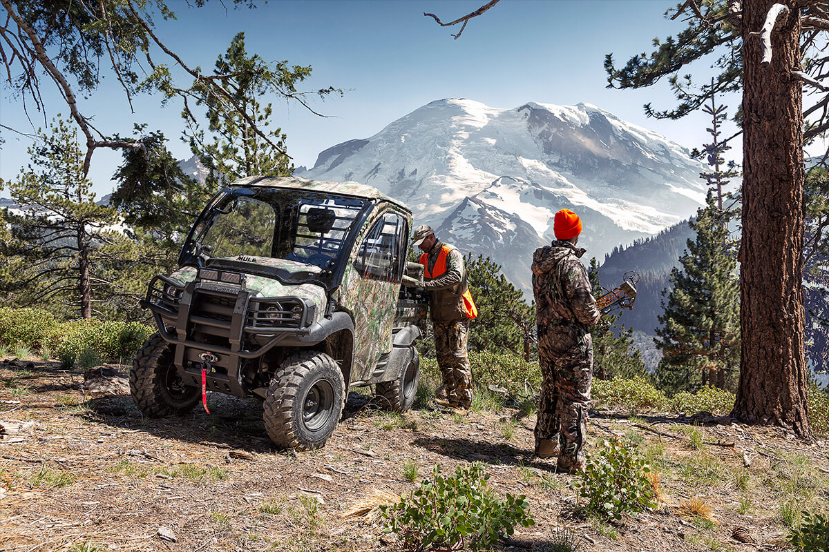 2020 MULE SX 4x4 XC FI CAMO Side x Side | Canadian Kawasaki Motors Inc.