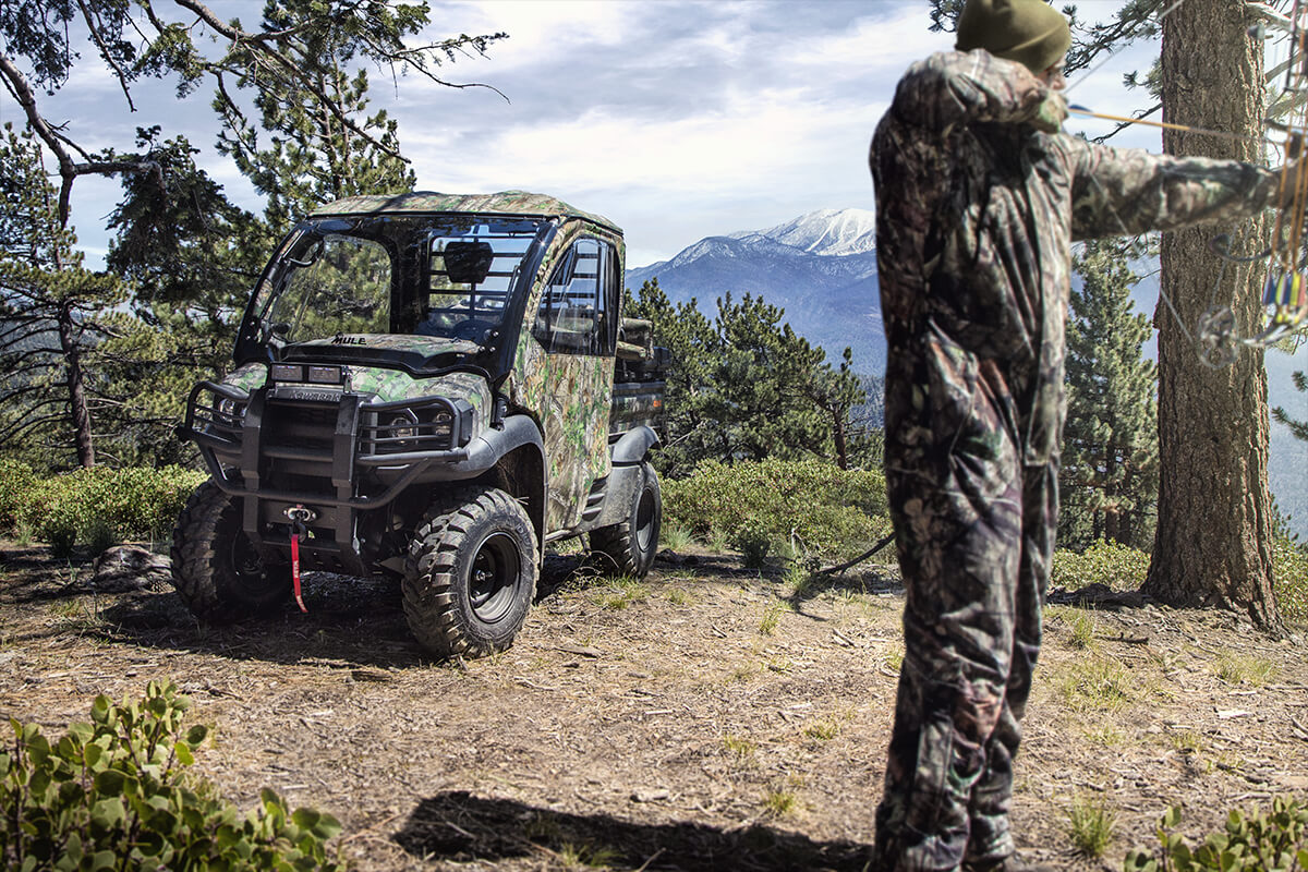 2020 MULE SX 4x4 XC FI CAMO Side x Side | Canadian Kawasaki Motors Inc.