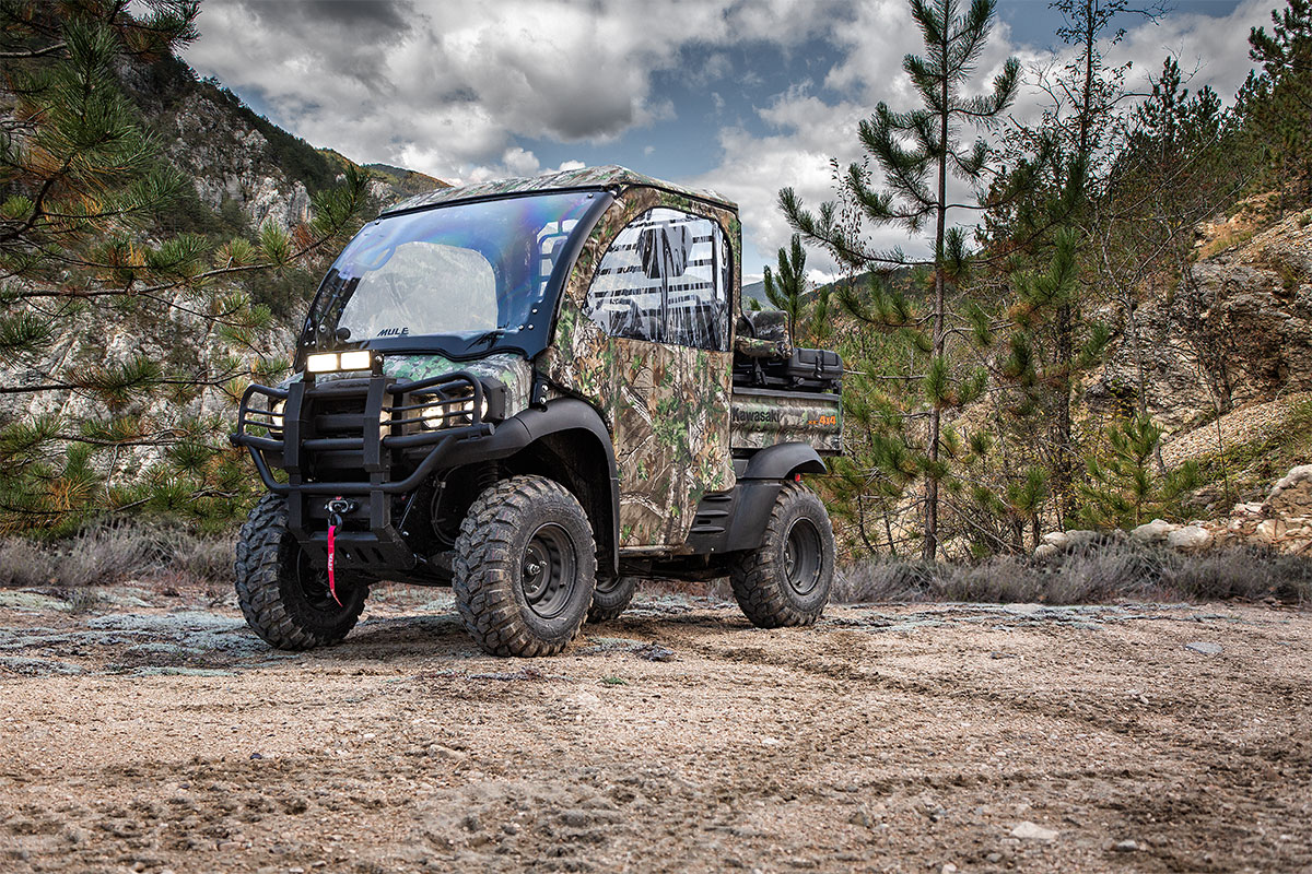 2022 MULE SX 4x4 XC FI CAMO Side x Side | Canadian Kawasaki Motors Inc.