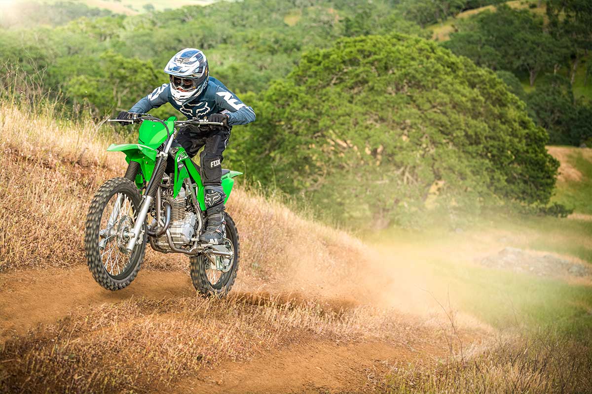 2024 KLX230R Motorcycle | Canadian Kawasaki Motors Inc.