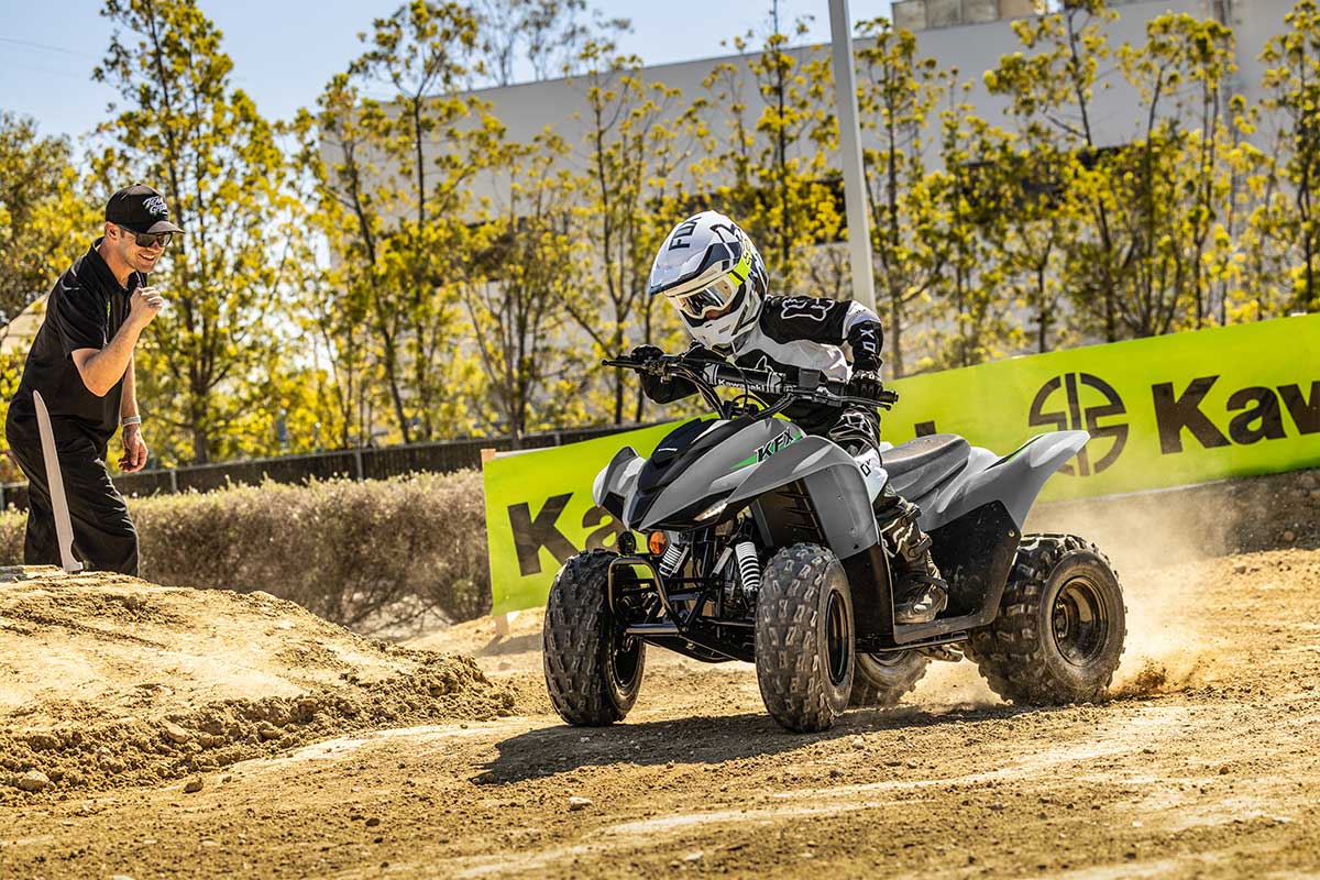 2024 KFX90 ATV | Canadian Kawasaki Motors Inc.