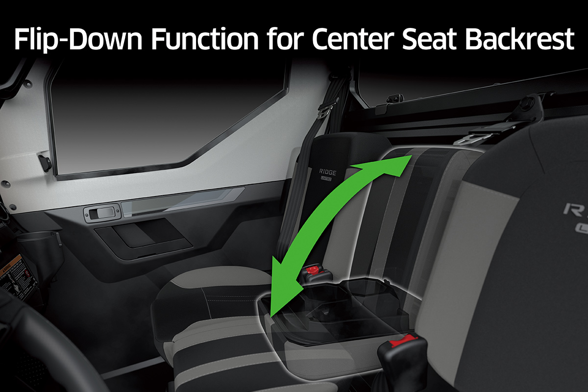 2024 RIDGE HVAC Side x Side | Canadian Kawasaki Motors Inc.