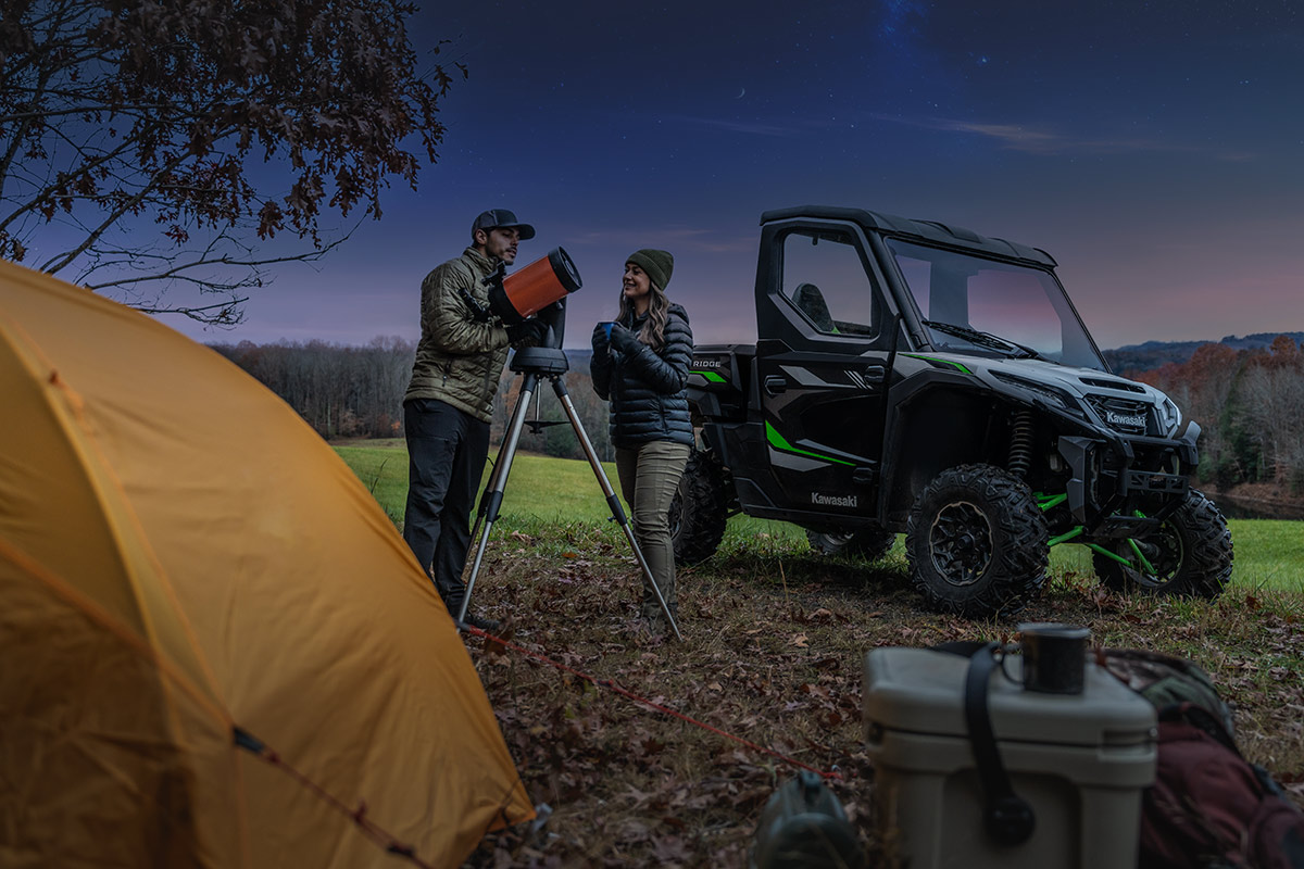 2024 RIDGE XR HVAC Side x Side | Canadian Kawasaki Motors Inc.