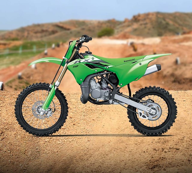 Kawasaki KX112 | Motocyclette de Compétition | Machine Motocross ...