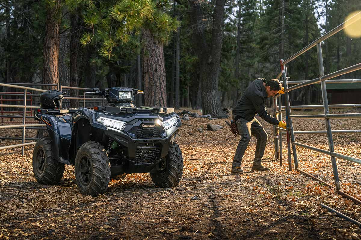 2025 BRUTE FORCE 750 EPS ATV | Canadian Kawasaki Motors Inc.
