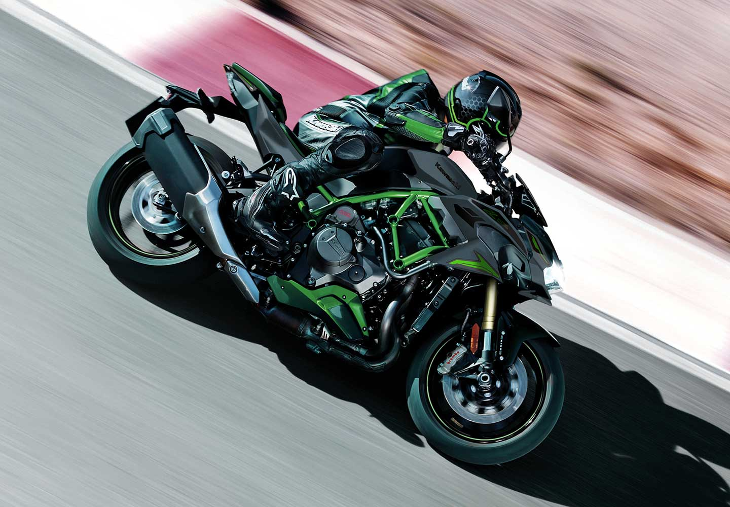 Kawasaki Z H2 Hypersport Motorcycle Supercharged Supernaked