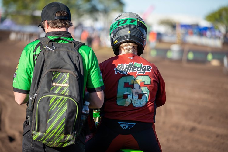 Kawasaki Rider Meg Rutledge Impressive at ProMX in Coolum | Official ...