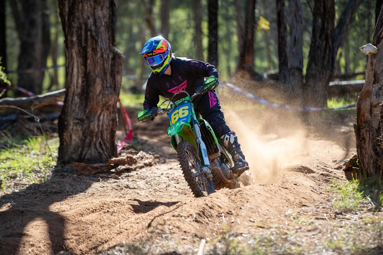Meg Rutledge, the reigning Queen of Australian Motocross, returns to ...