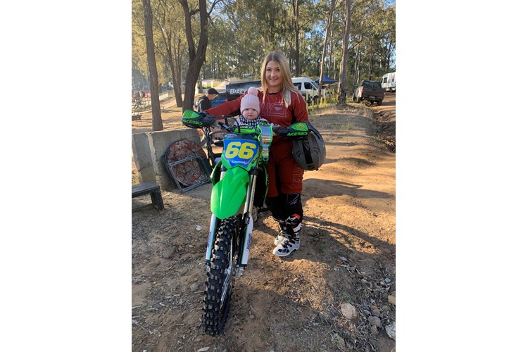 Meg Rutledge, the reigning Queen of Australian Motocross, returns to ...