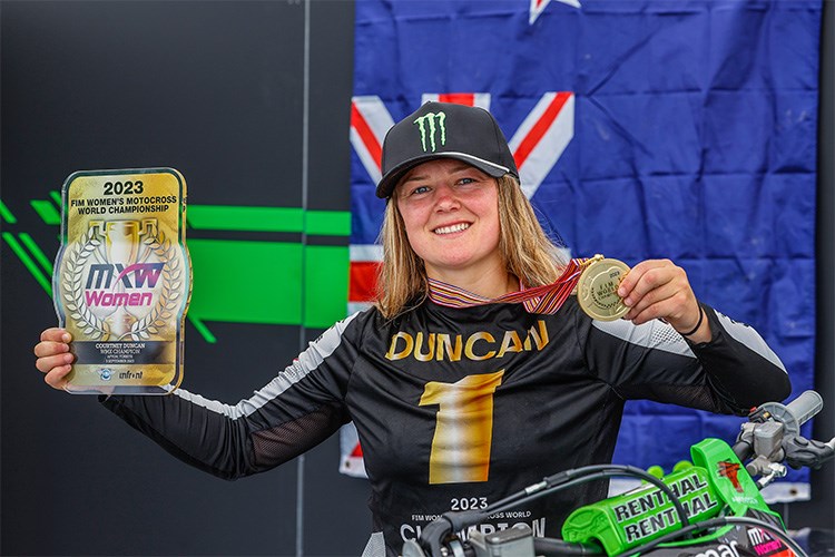 Courtney Duncan claims fourth world title | Official Kawasaki Racing Site