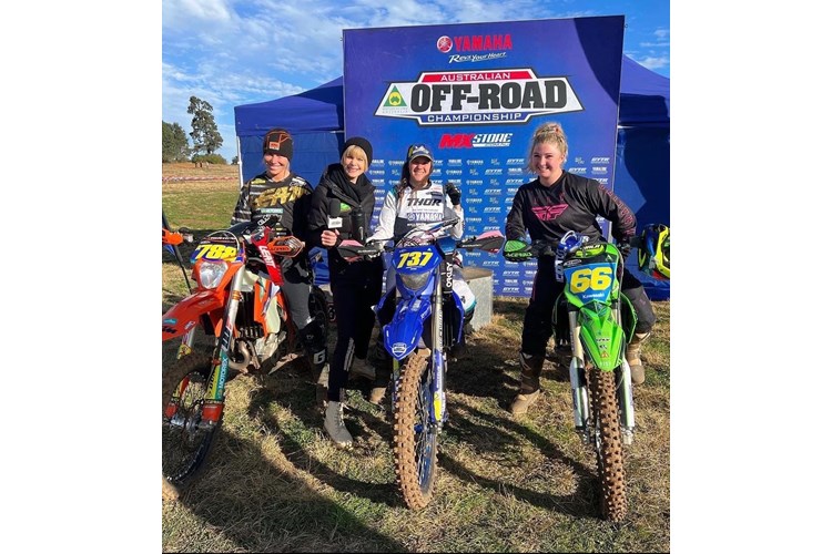 Meg Rutledge, the reigning Queen of Australian Motocross, returns to ...