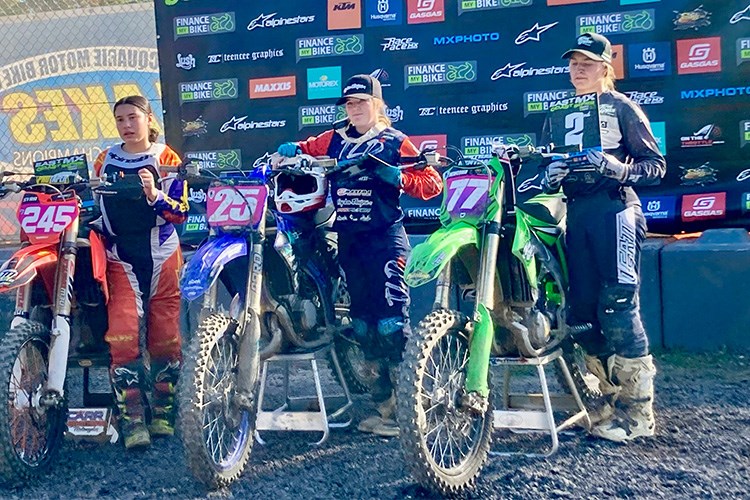 Tabitha Newcomb finishes fourth at in the 2024 East Coast MX Series ...