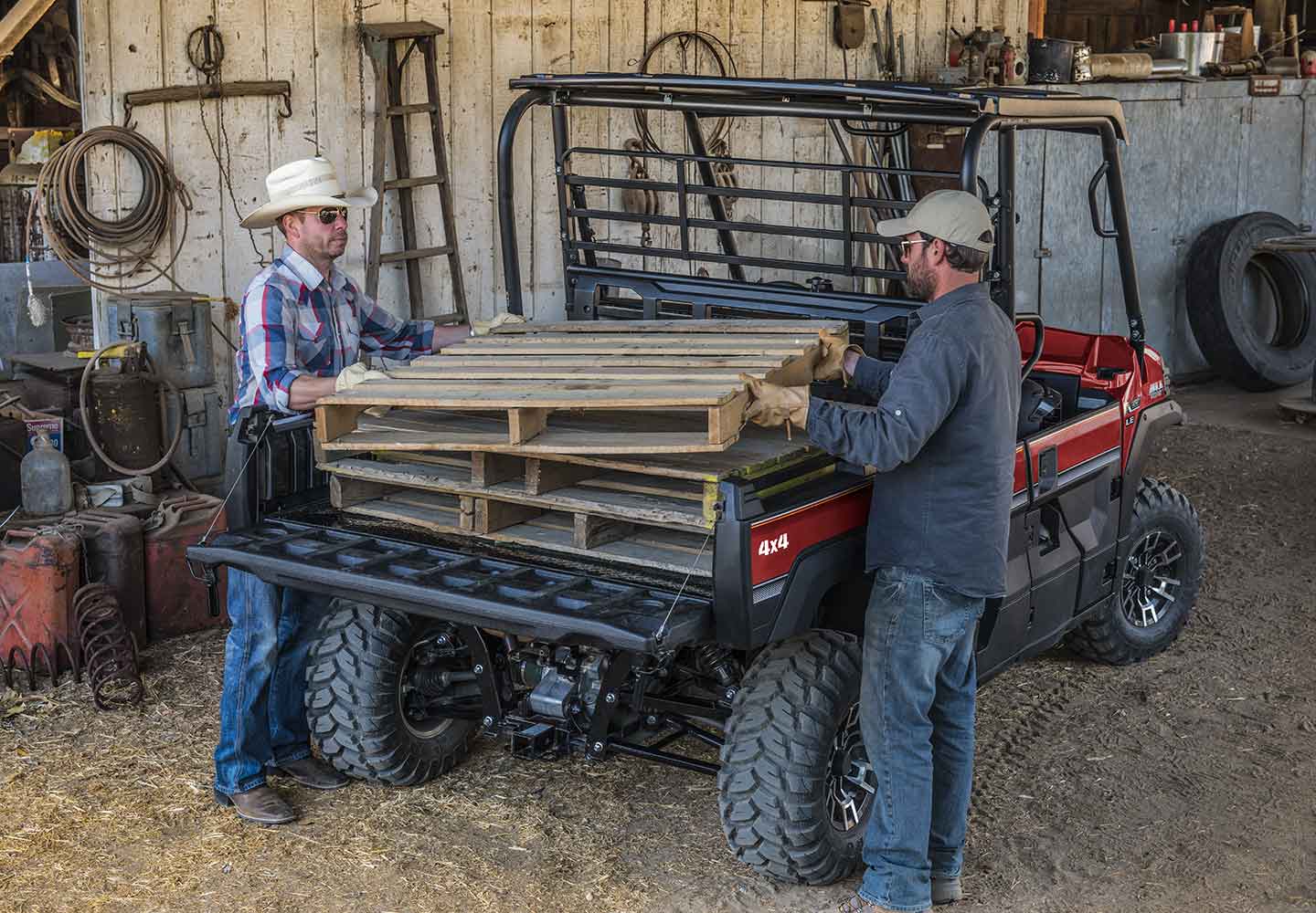 Kawasaki MULE PRO-FX | Côté x Côté | Puissant et spacieux