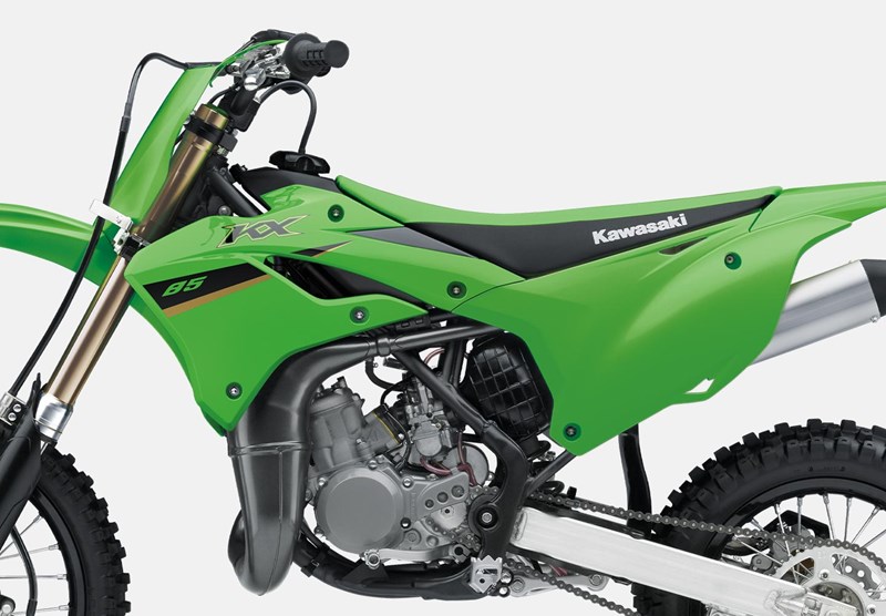 Kawasaki KX™85 | Motocross Motorcycle | Confidence-Inspiring Dirtbike