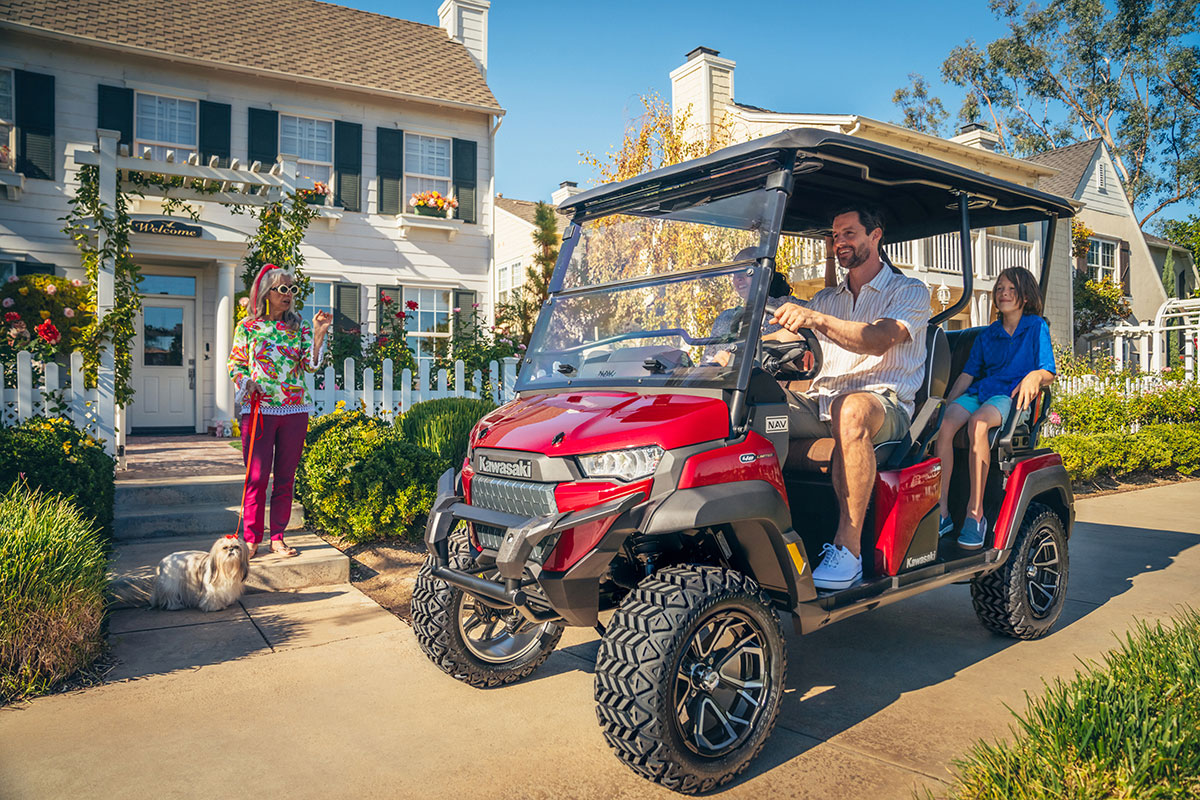 Kawasaki NAV® 4e Limited | Neighborhood Activity Vehicle | NOT A GOLF CART