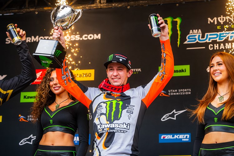 MONSTER ENERGY® PRO CIRCUIT KAWASAKI RIDER SETH HAMMAKER HEATS UP ...