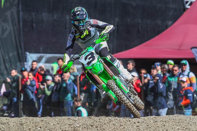 Romain Febvre tops Qualifying in Trentino | Official Kawasaki Racing Site