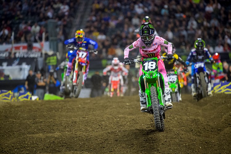 MONSTER ENERGY®/PRO CIRCUIT/KAWASAKI RIDER LEVI KITCHEN TAKES HOME ...
