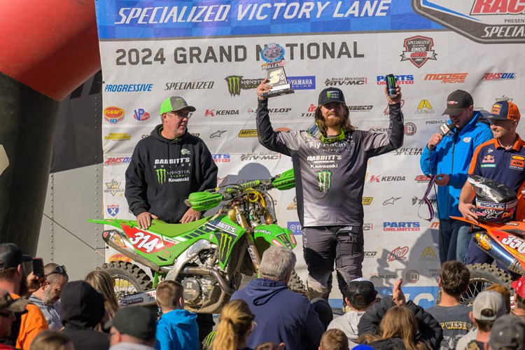 BABBITT’S ONLINE/MONSTER ENERGY®/KAWASAKI TEAM GREEN™’S GRANT BAYLOR LANDS ON THE PODIUM AT THE ...