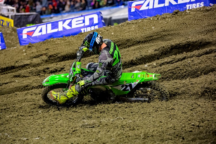 MONSTER ENERGY®/PRO CIRCUIT/KAWASAKI RIDER LEVI KITCHEN TAKES THE ...