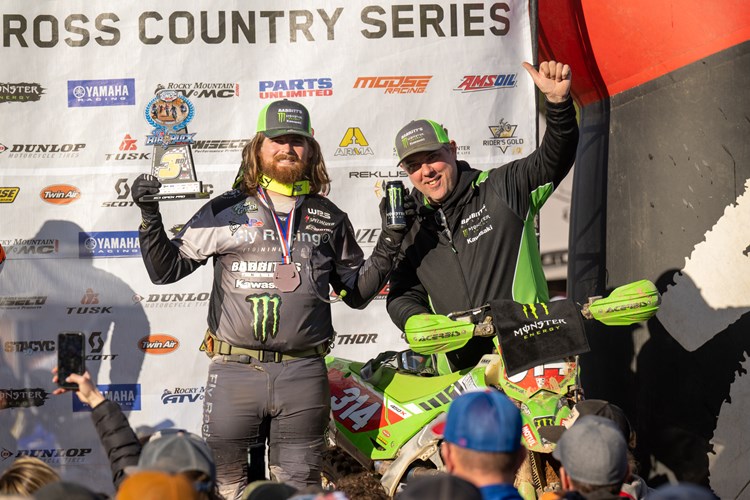 BABBITT’S ONLINE/MONSTER ENERGY®/KAWASAKI TEAM GREEN’S GRANT BAYLOR RACES TO A PODIUM FINISH AT ...