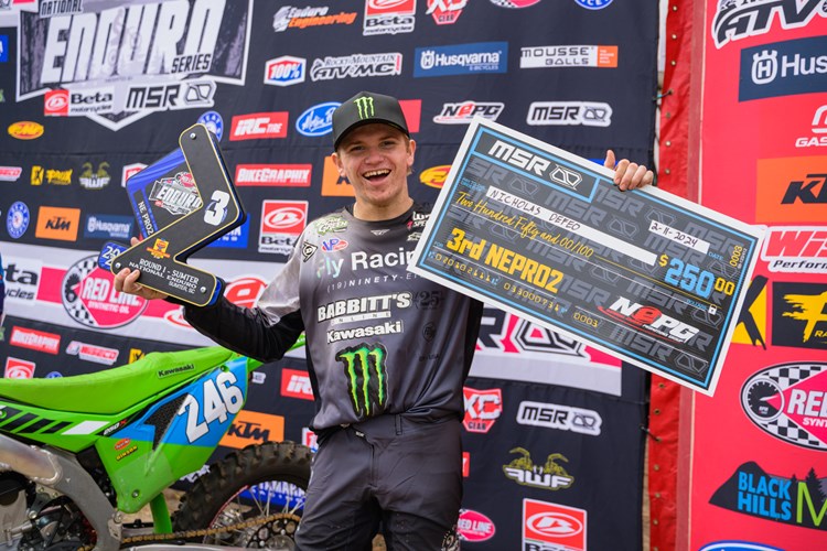 BABBITT’S ONLINE/MONSTER ENERGY®/KAWASAKI TEAM GREEN™ RIDER NICK DEFEO LANDS ON PODIUM AT THE ...