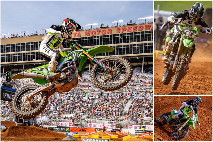 Monster Energy®/Pro Circuit/Kawasaki rider Jo Shimoda Nearly Finishes ...