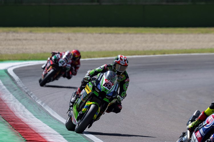 Kawasaki Racing Team Rider Jonathan Rea Secures Two Podiums In Italy ...