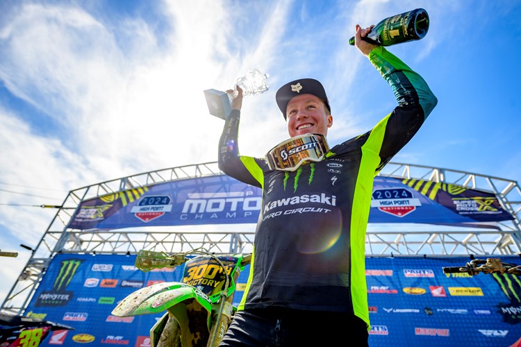MONSTER ENERGY® PRO CIRCUIT KAWASAKI RIDER TY MASTERPOOL CLAIMS FIRST ...