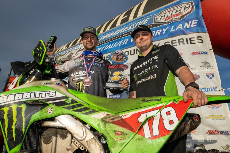 BABBITT’S ONLINE/MONSTER ENERGY®/KAWASAKI TEAM GREEN’S LYNDON SNODGRASS ...