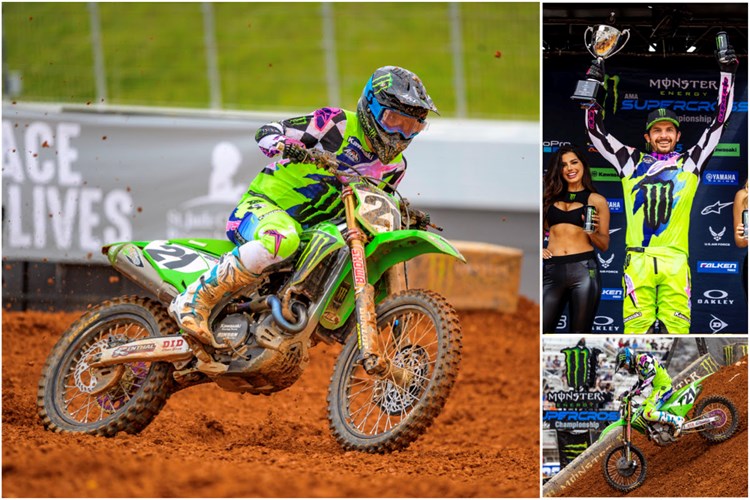 Victory in Atlanta for Monster Energy® Kawasaki Rider Jason Anderson ...