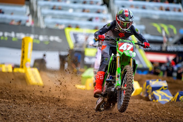 MONSTER ENERGY®/PRO CIRCUIT/KAWASAKI RIDER LEVI KITCHEN FINISHES SECOND ...